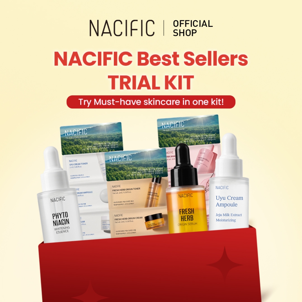 [NACIFIC] Kit De Teste Mais Vendido-Essentials Para Cuidados Com A Pele ...
