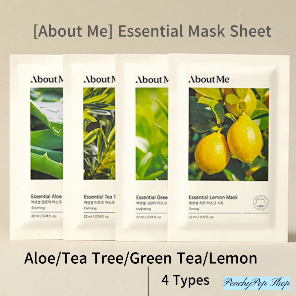 1 Conjunto (10 Unidades) [Sobre Mim] Folha De Máscara Essencial 22ml ...