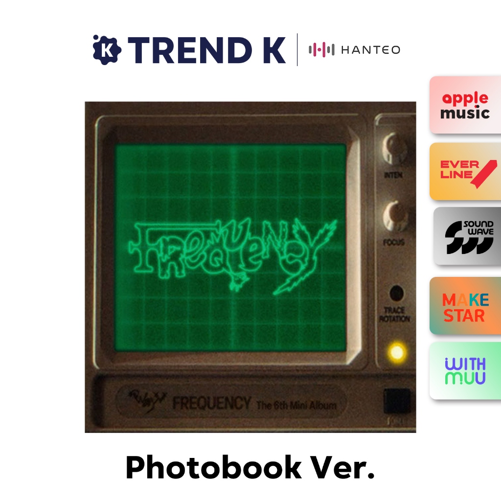 WayV - 6th Mini Album [FREQUENCY] (Photobook Ver.) | Shopee Brasil