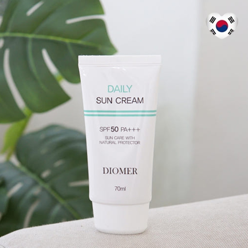 DIOMER Bloco De Creme Protetor Solar Coreano Diário Fps50 + PA + + 70ml ...