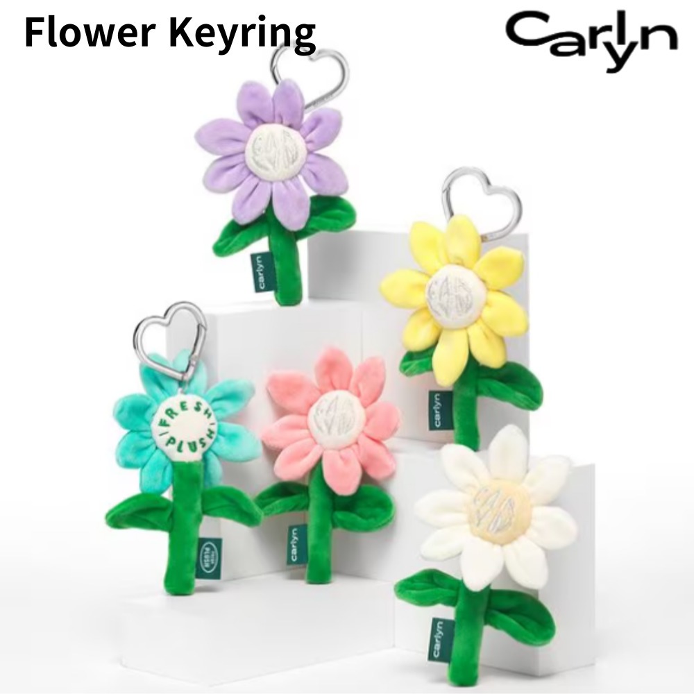 Chaveiro De Flor De Pelúcia Fresca CARLYN X 6 Cores , 23FW | Shopee Brasil