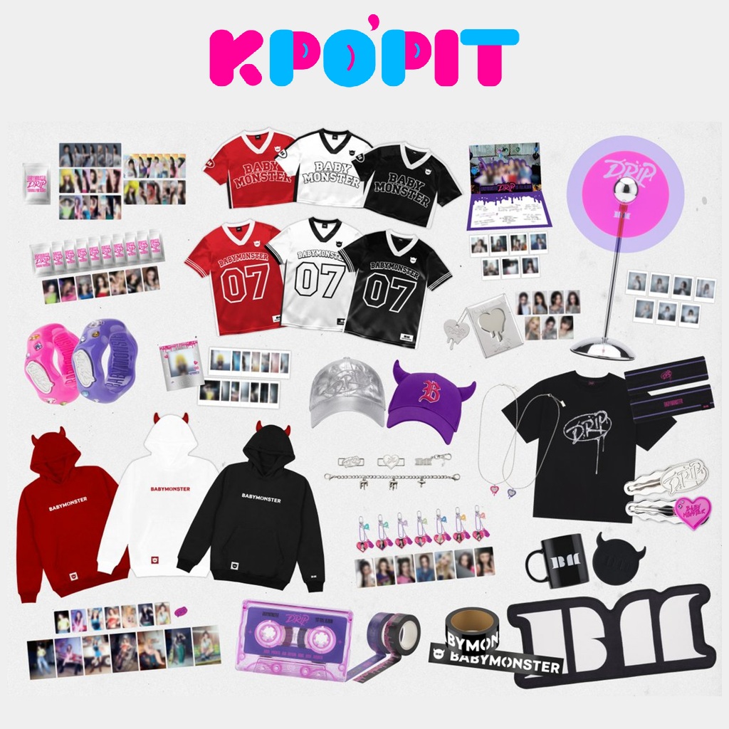 BABYMONSTER [DRIP] OFFICIAL MERCH (2) | Shopee Brasil