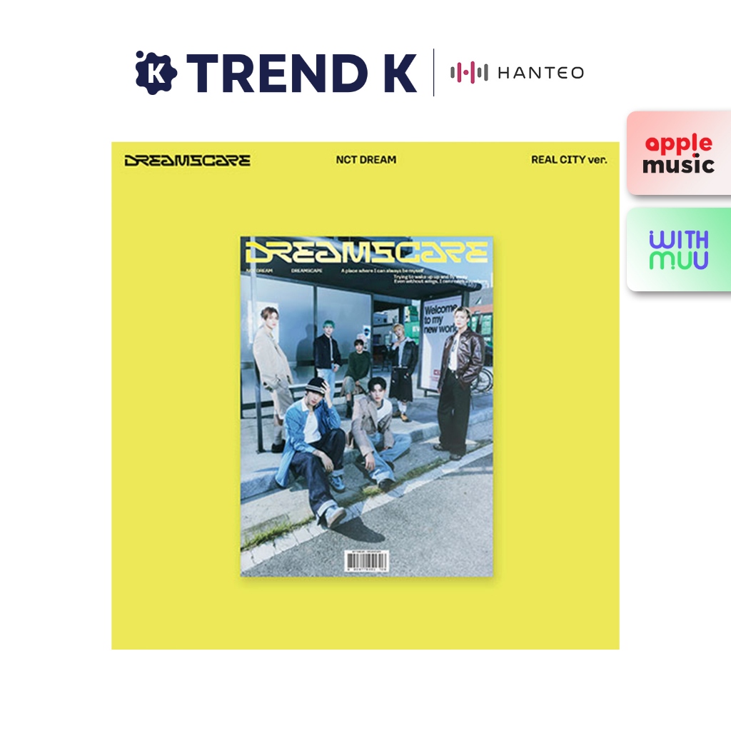 NCT DREAM - 4th Full Album [DREAMSCAPE] (REAL CITY ver.) | Shopee Brasil
