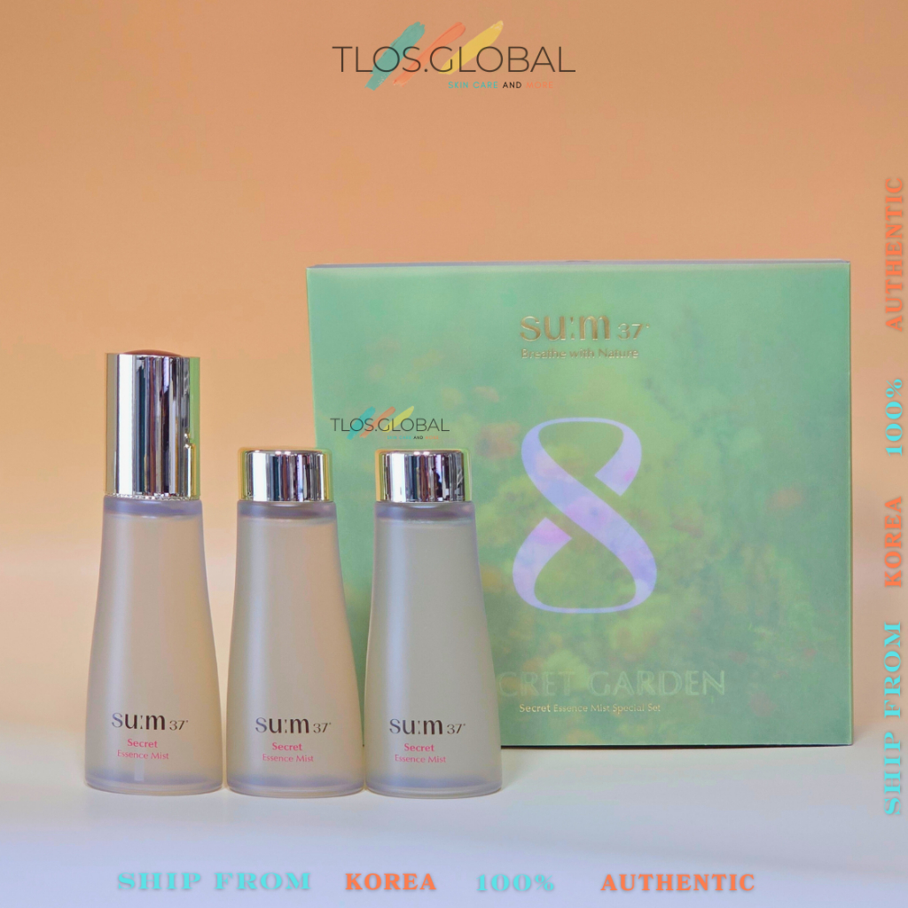 Su:m37 Secret Essence Mist Conjunto Especial 60ml 60ml 60ml | Shopee Brasil
