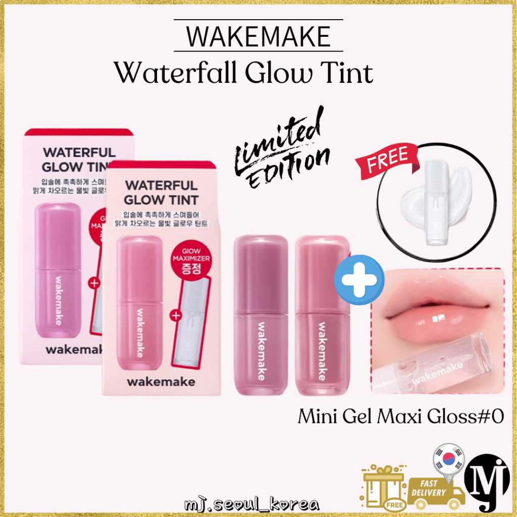 Wakemake Waterful Glow Tint 10 Cores | Shopee Brasil