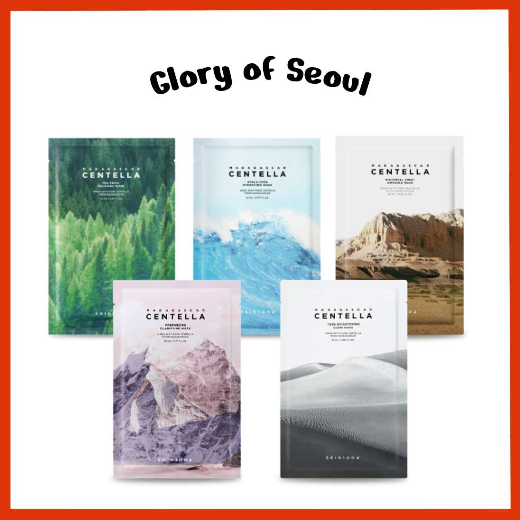 SKIN1004 Mask Sheet 1EA, 5TYPES | Shopee Brasil