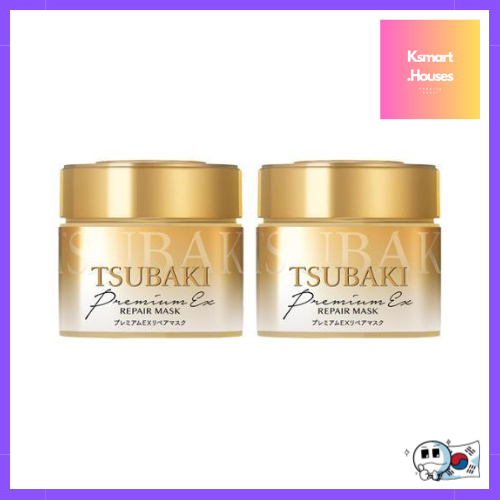 Máscara Reparadora Tsubaki Premium EX 180g + 180g | Shopee Brasil