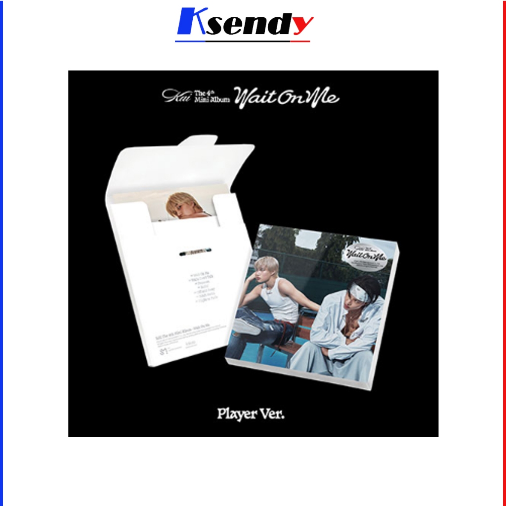 ( exo ) KAI 4th Mini Album [ Wait On Me ] Player Ver. | Shopee Brasil