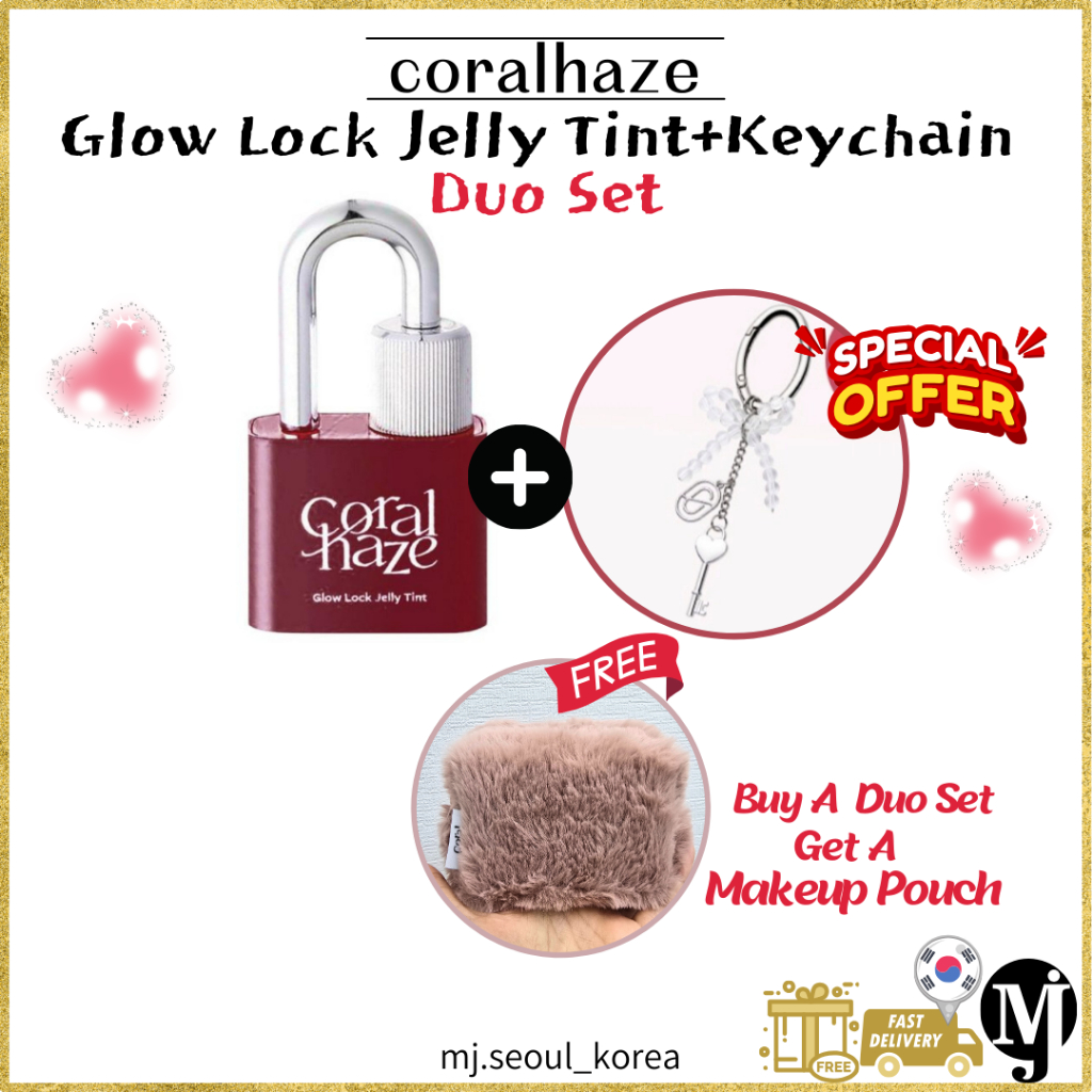 coralhaze Glow Lock Jelly Tint Duo Set 10 Cores | Shopee Brasil