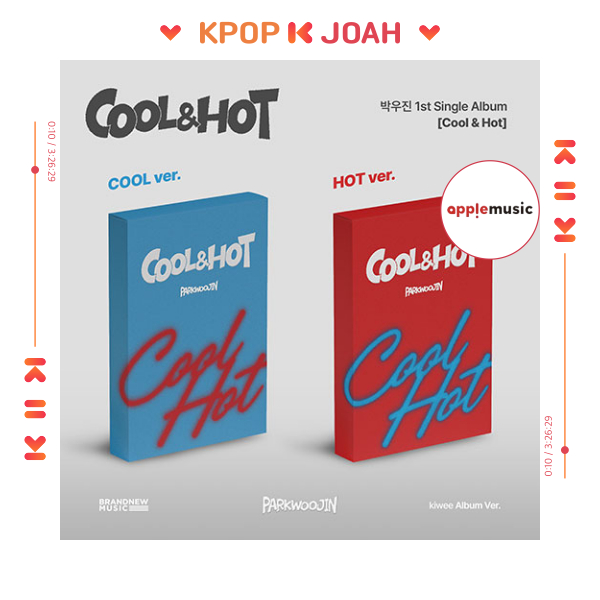 [POB] PARK WOOJIN (AB6IX) [COOL & HOT] 1st SINGLE ALBUM (30th Apr.2025) | Shopee Brasil