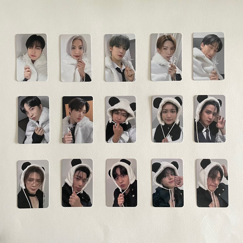 Cartão Fotográfico Ateez Golden Hour Part . 2 SoundWave Makestar POB | Shopee Brasil