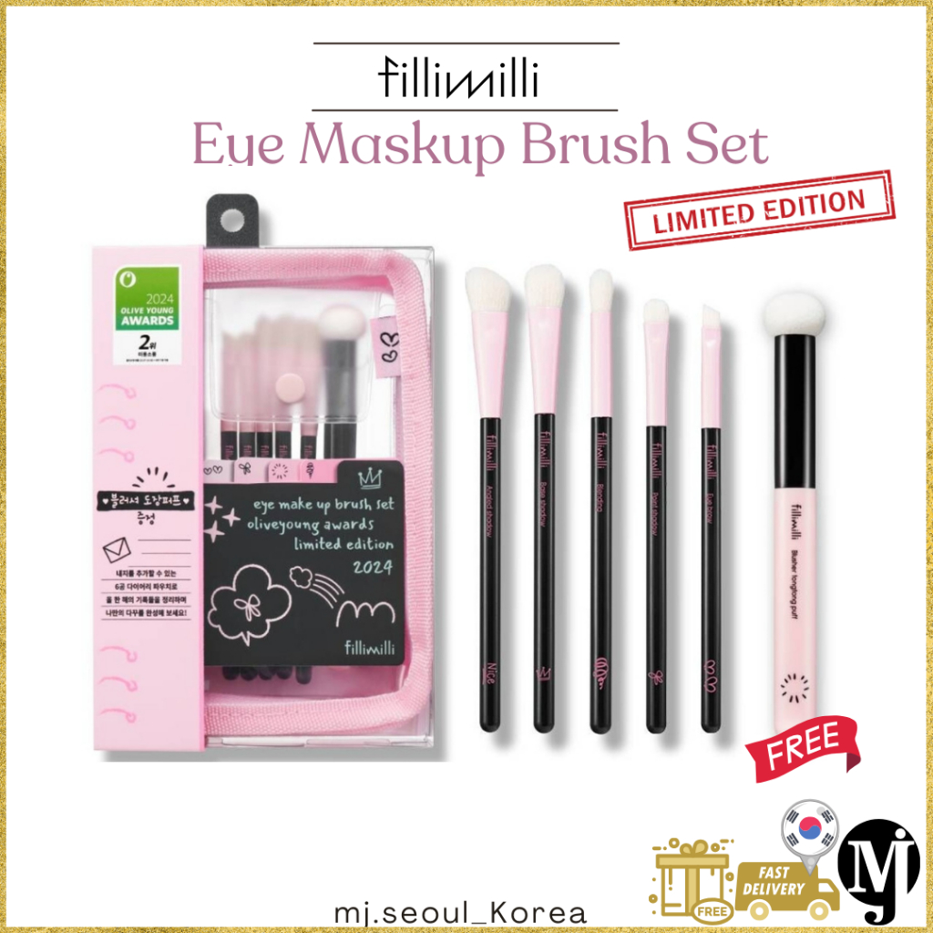 fillimilli Eye Makeup Brush Set | Shopee Brasil
