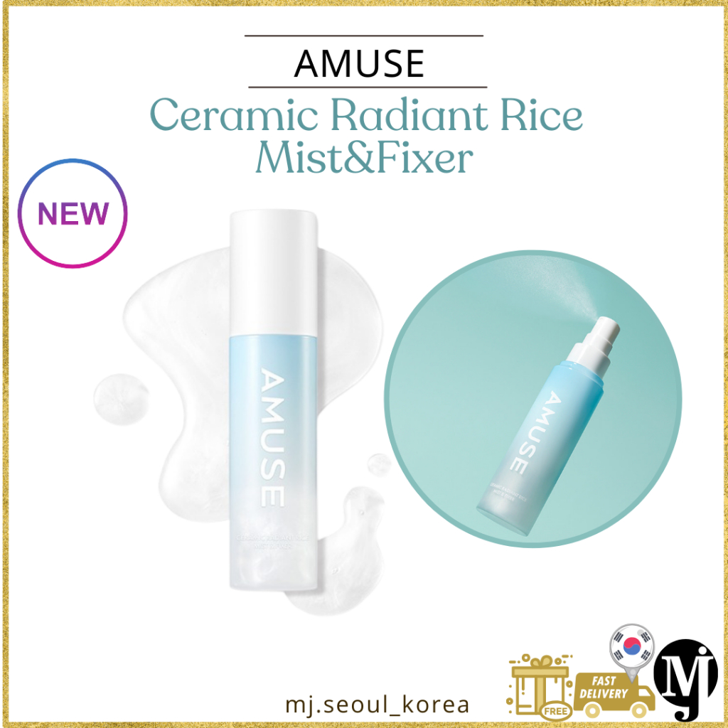 Amuse Cerâmica Névoa E Fixador De Arroz Radiante 80ml | Shopee Brasil