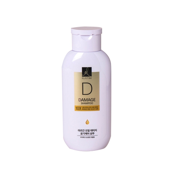 Elastine Argan Oil Damage Shine Care 10X Shampoo 200ml | Shopee Brasil