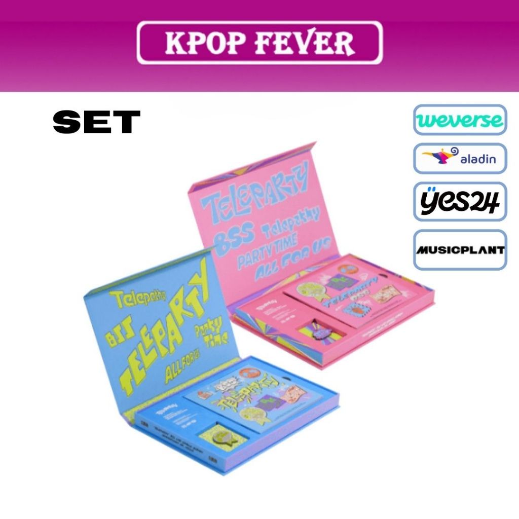 BSS - [ TELEPARTY ] SINGLE ALBUM / PHOTOBOOK ver. SET (GA + NA VER ...