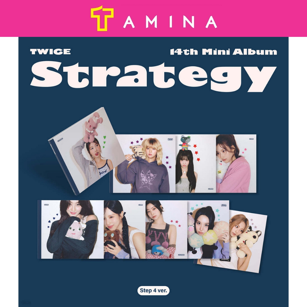 TWICE 14th Mini Album STRATEGY Step 4 Ver. | Shopee Brasil