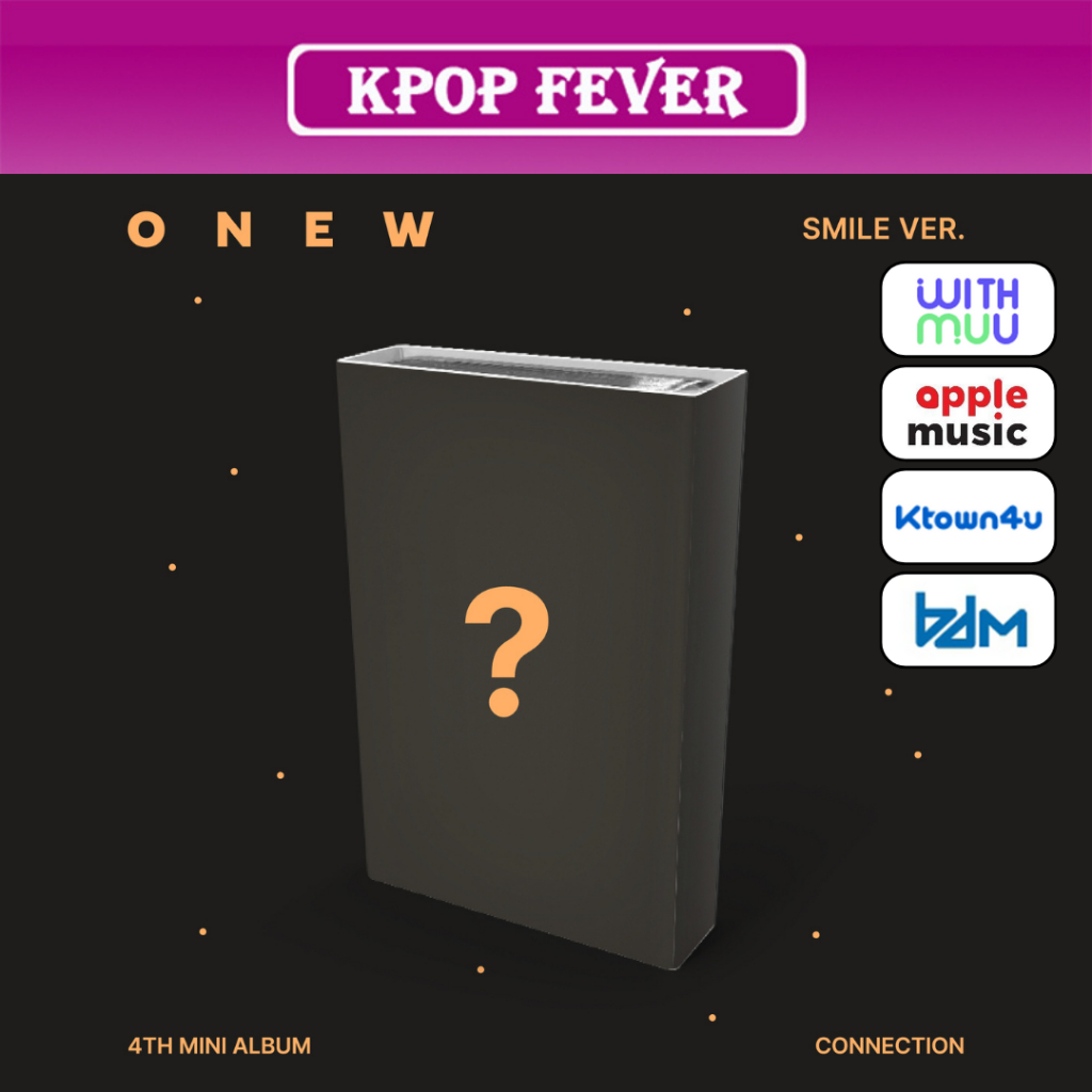 SHINee ONEW - [CONNECTION] 4TH MINI ALBUM (SMILE ver.) | Shopee Brasil