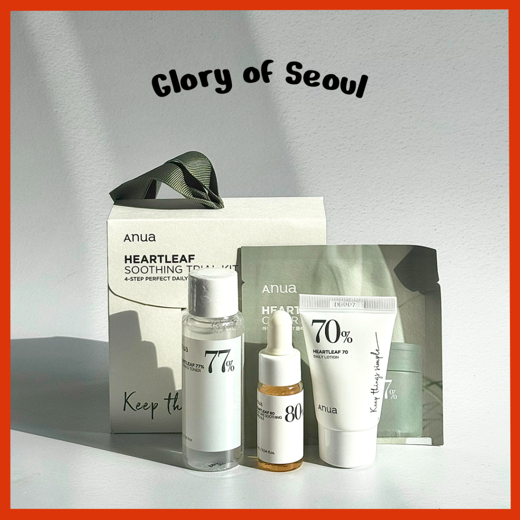 Kit De Viagem ANUA Heartleaf | Shopee Brasil