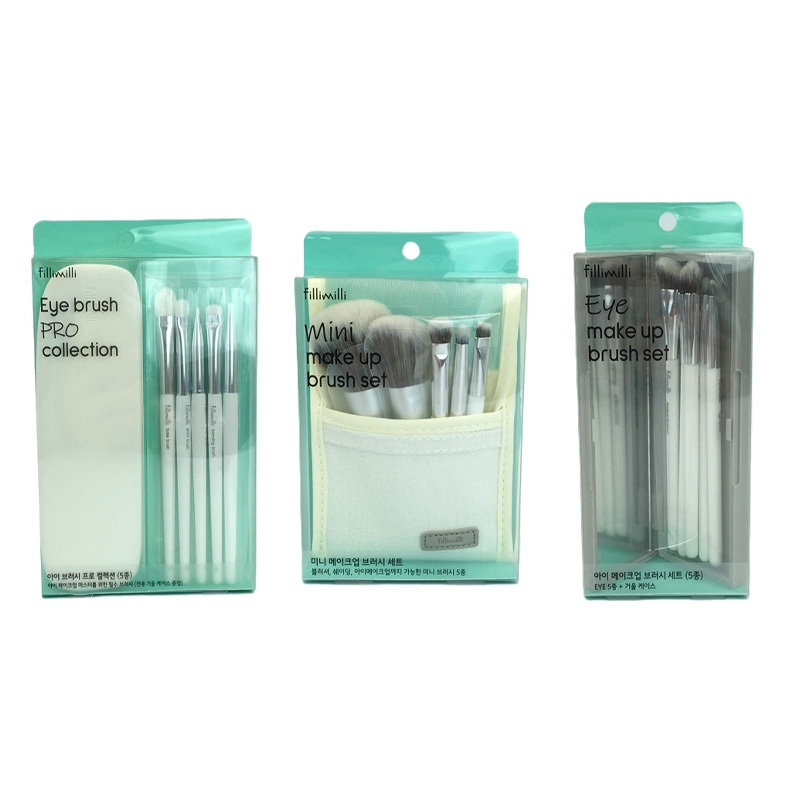 [Fillimilli] Eye Brush Pro/ Mini Makeup / Eye Make Up Brush Set ...