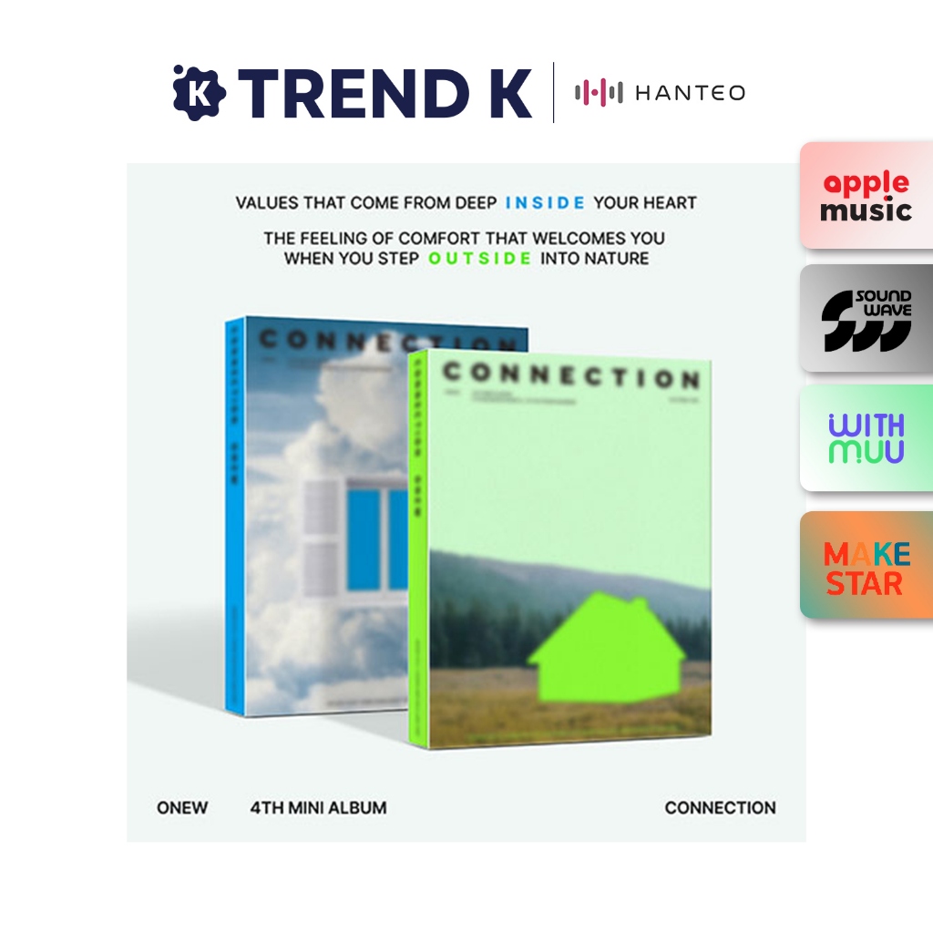 ONEW - 4th Mini Album [CONNECTION] (Photobook Ver.) | Shopee Brasil