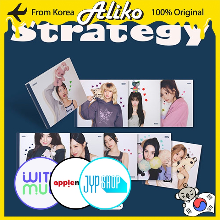 TWICE 14th Mini Album STRATEGY (Step 4 ver.) | Shopee Brasil
