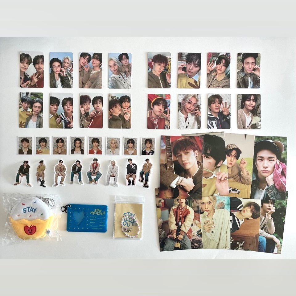 STRAY KIDS Oficial FANCLUB STAY 4o Kit Conjunto Completo | Shopee Brasil