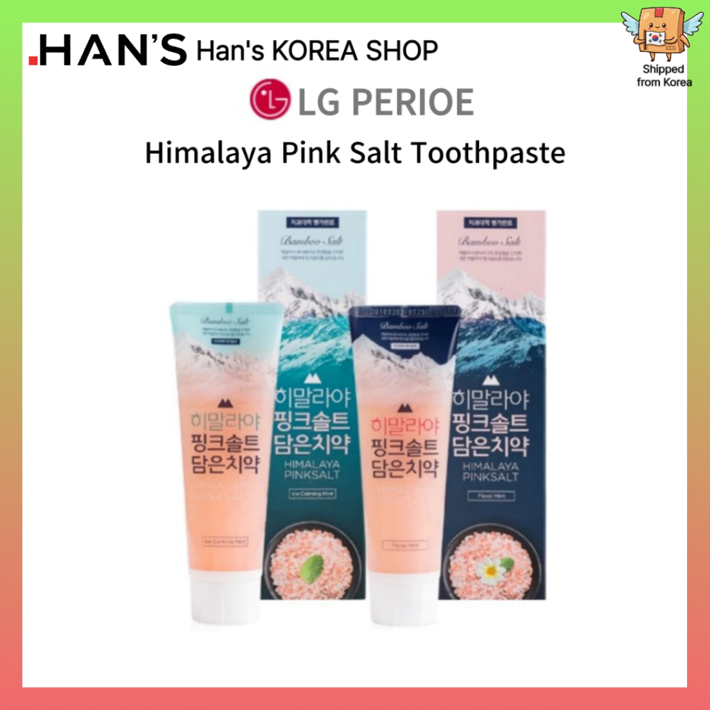 [LG PERIOE] Pasta De Dente Com Sal Rosa Do Himalaia 100g (Biome , Calmante Gelo , Menta Floral ...