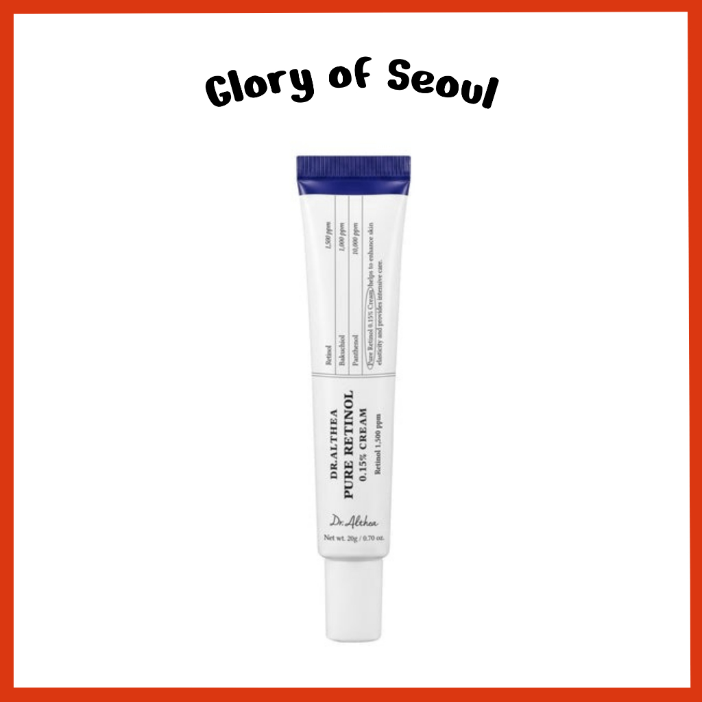Dr.Althea Pure Retinol 0.15% Cream, 20g | Shopee Brasil