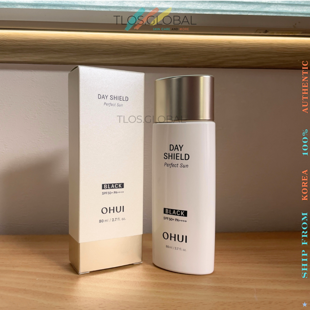 Fullsize 80ml OHUI Day Shield Perfect Sun BLACK Fps50 + PA + | Shopee ...