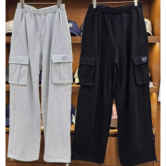 Marite CLASSIC LOGO ONE TUCK CARGO SWEAT Calças | Shopee Brasil
