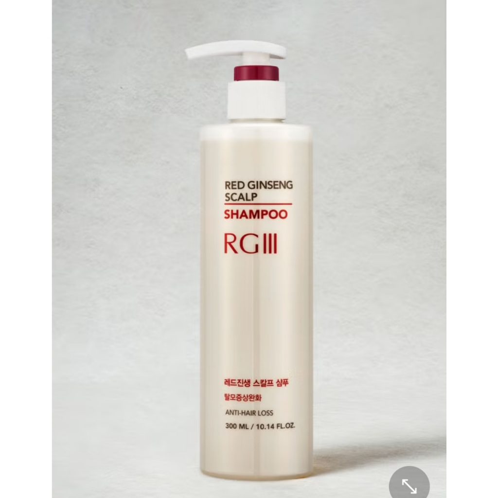 K-beauty RGIII Shampoo Para Couro Cabeludo Ginseng Vermelho 300 ml ...