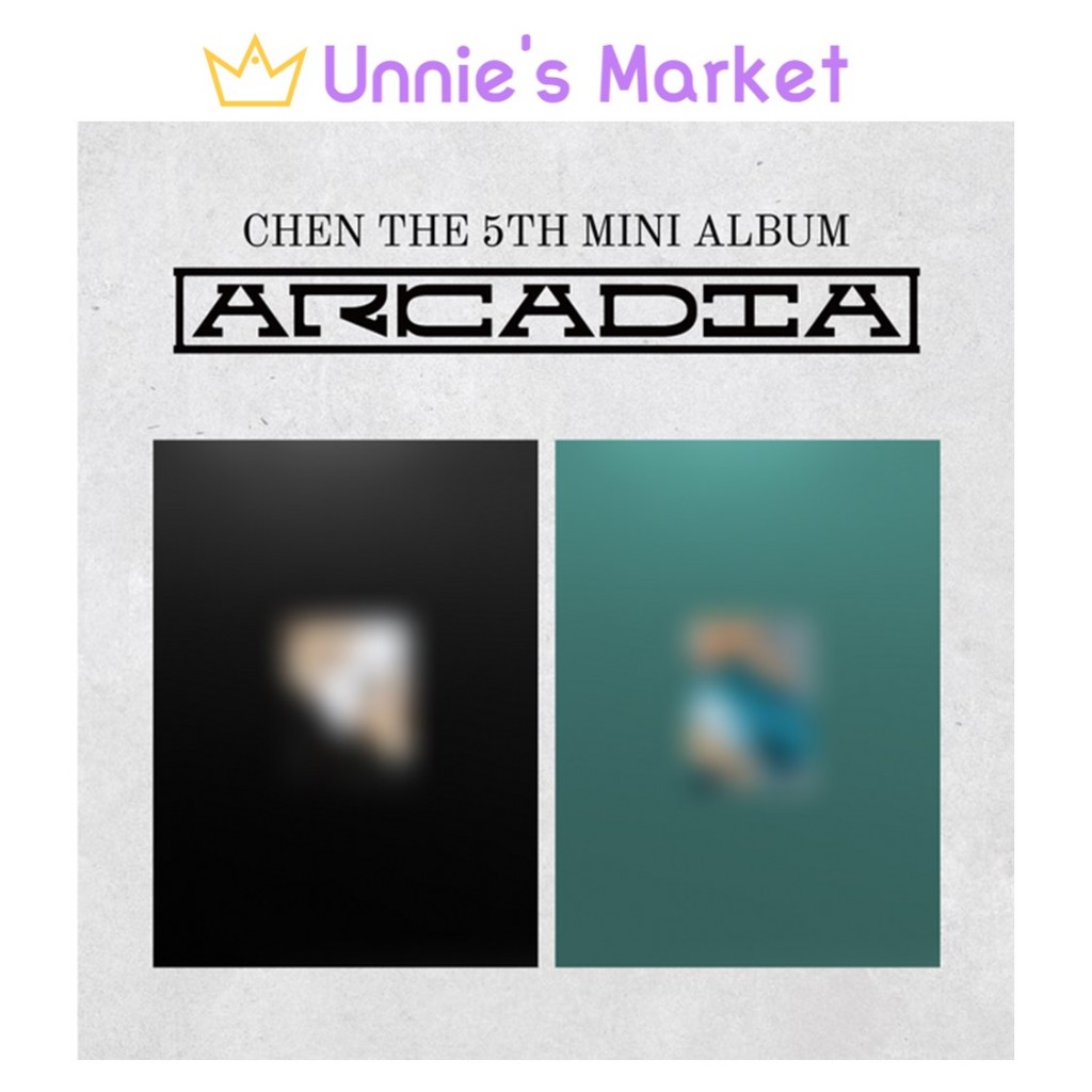 CHEN(EXO) Arcadia - The 5th Mini Album (On Ver., Off Ver.) | Shopee Brasil