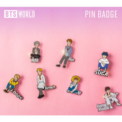 Produtos Autênticos Do Botão De Pino BTS WORLD | Grande Sucesso ...