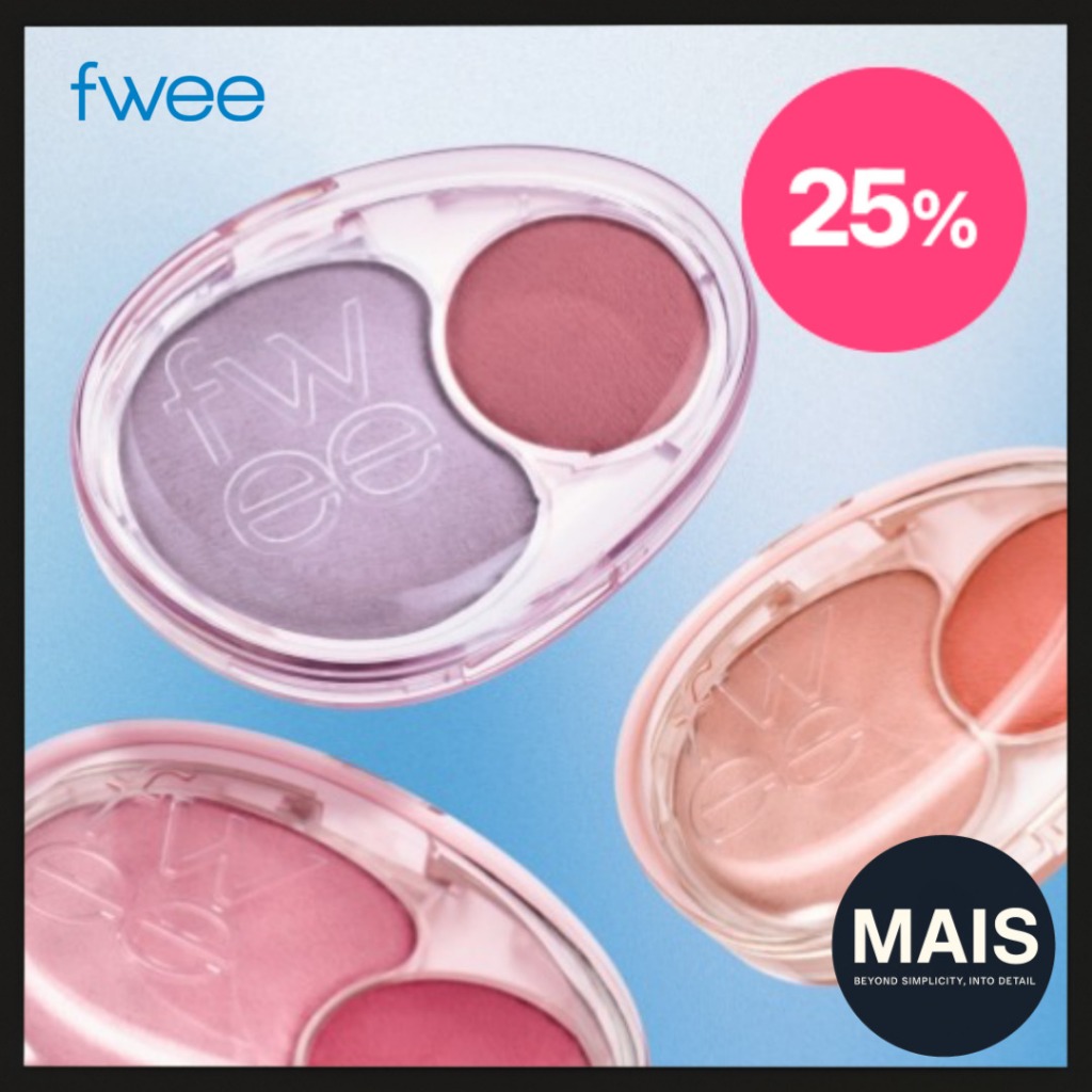 [fwee] Dual Mellow Blush (12 Cores) | Shopee Brasil