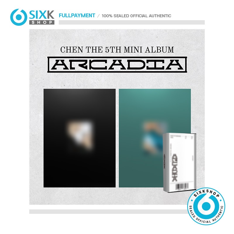 CHEN ( EXO ) The 5th Mini Album Arcadia | Shopee Brasil