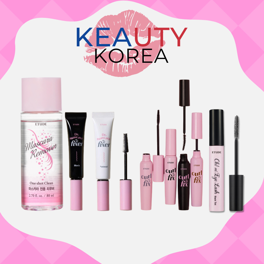 Máscara Etude Curl Fix/Dr . Fixador De Rímel/Oh ! M'eye Lash Black Tint ...