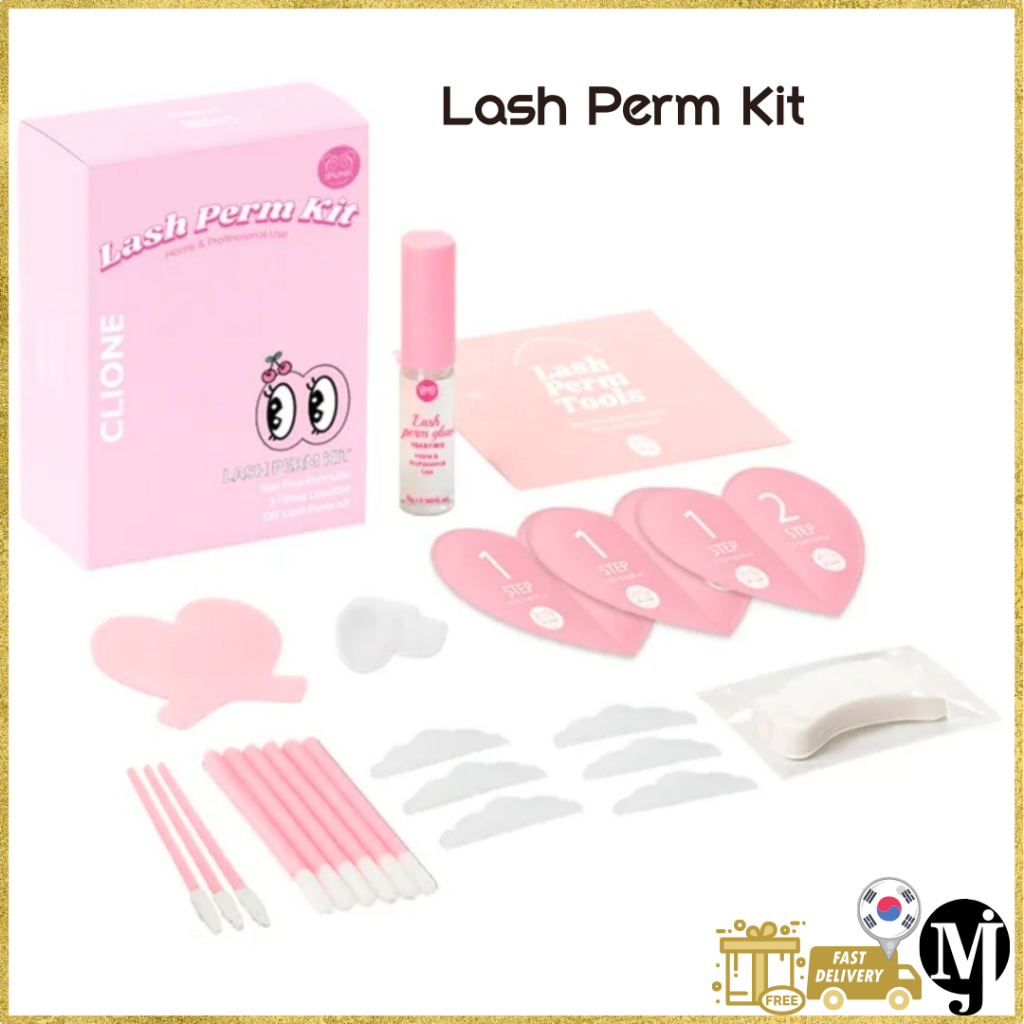 Clione Lash Perm Kit Home&Professional Use | Shopee Brasil