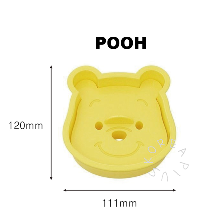[SKATER] Winnie the Pooh , Hello Kitty , Molde De Pão Com Rosto Do ...