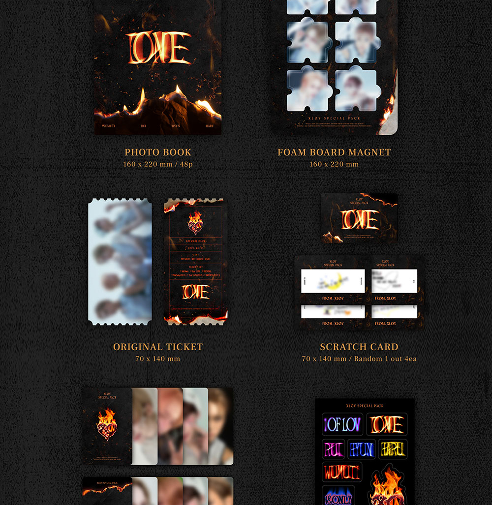 (Special Pack) XLOV [I ONE] 2nd Single Album (14th Jun.2025) | Shopee Brasil