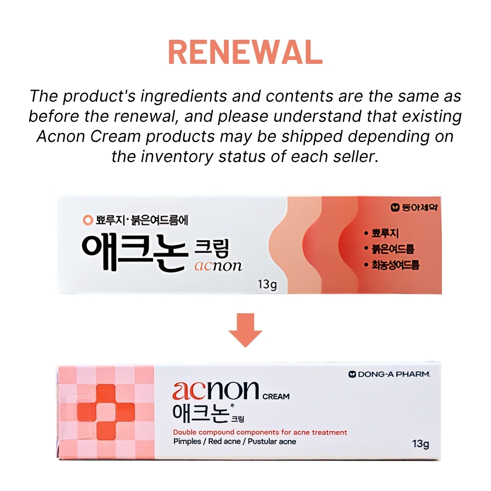 [Renovação] Acnon Cream E Aclean Gel Tratamento De Acne Para Vermelha ...
