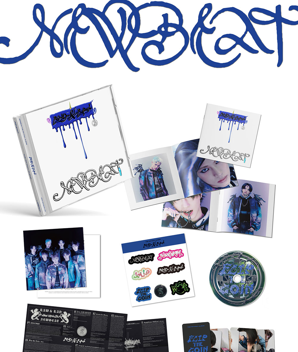 (JEWEL VER.) NEWBEAT [RAW AND RAD] 1st Full Album (26th Mar.2025) | Shopee Brasil