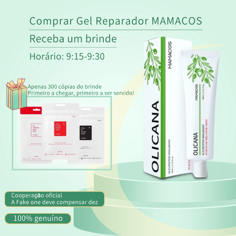 Mamacos Olicana AC gel Creme De Reparo 60ml | Shopee Brasil