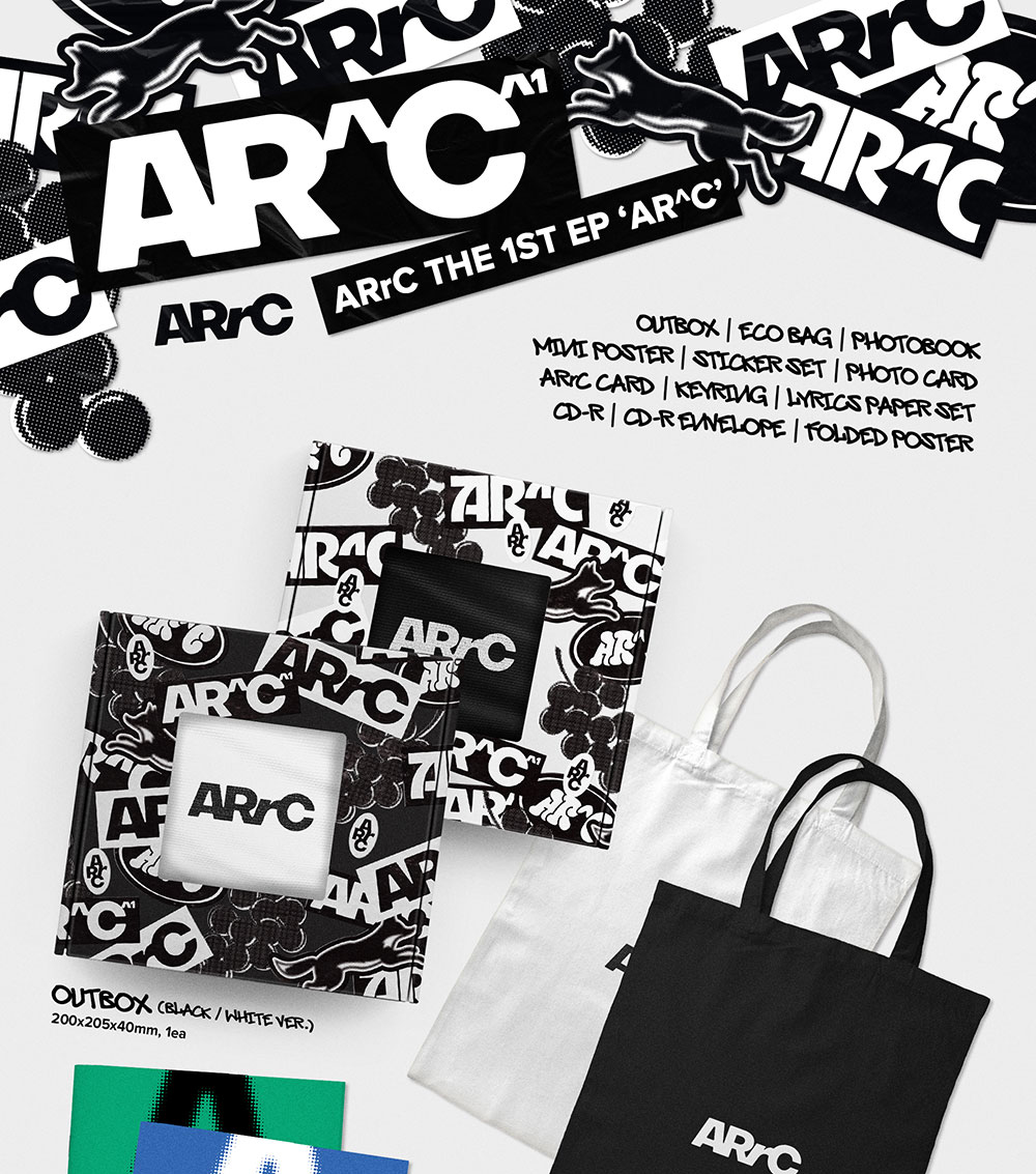 ARrC [AR^C] 1st EP ALBUM (19th Aug.2024) | Shopee Brasil