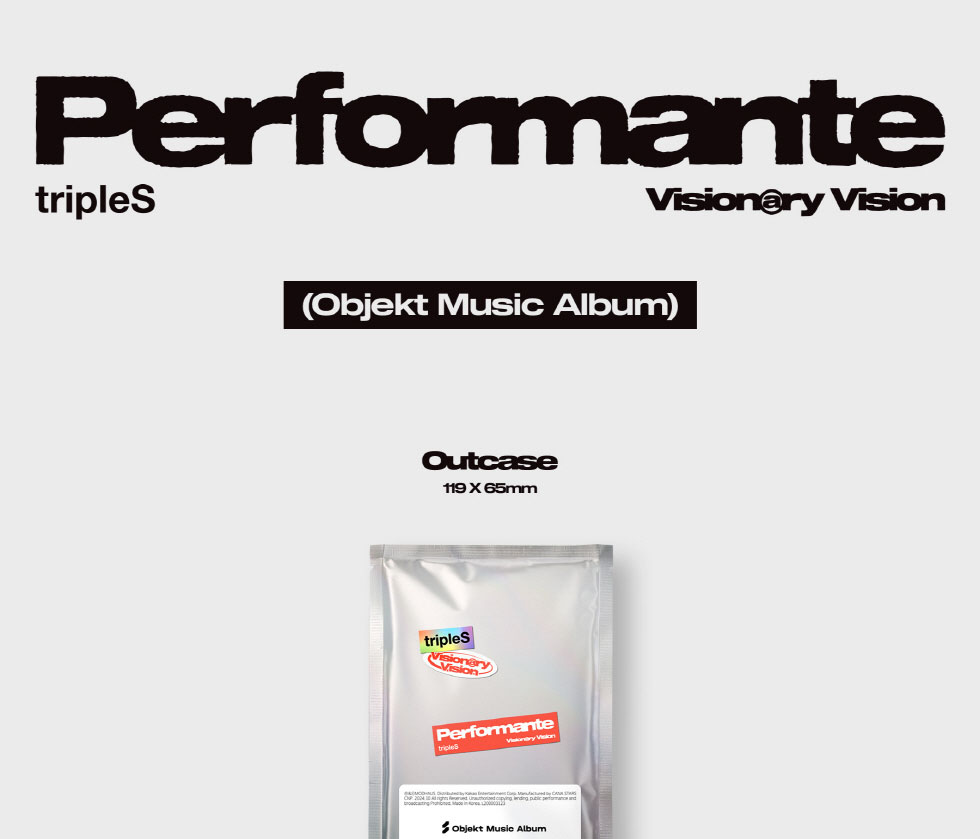 (Objekt Music Album ver.) tripleS [Visionary Vision 'Performante'] FULL ...