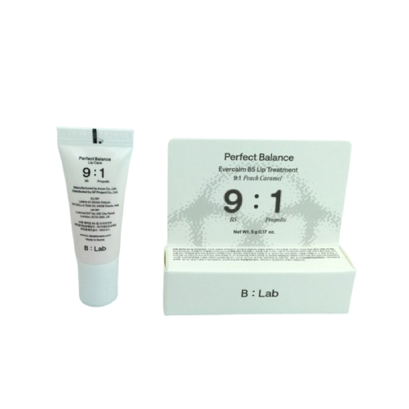 [B-LAB] Perfect Balance 9:1 Evercalm B5 Lip Treatment 5g (9:1 Peach ...