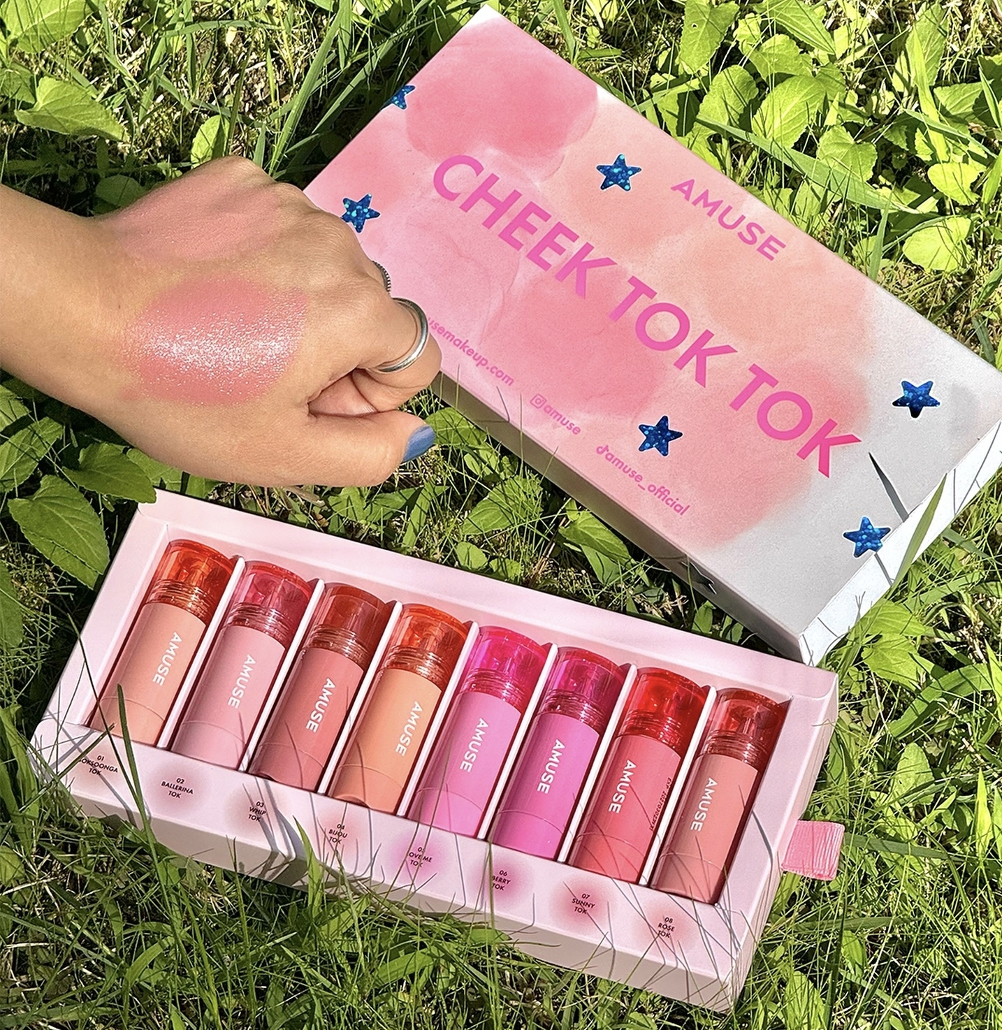 AMUSE Cheek Tok Todas As 8 Cores | Shopee Brasil