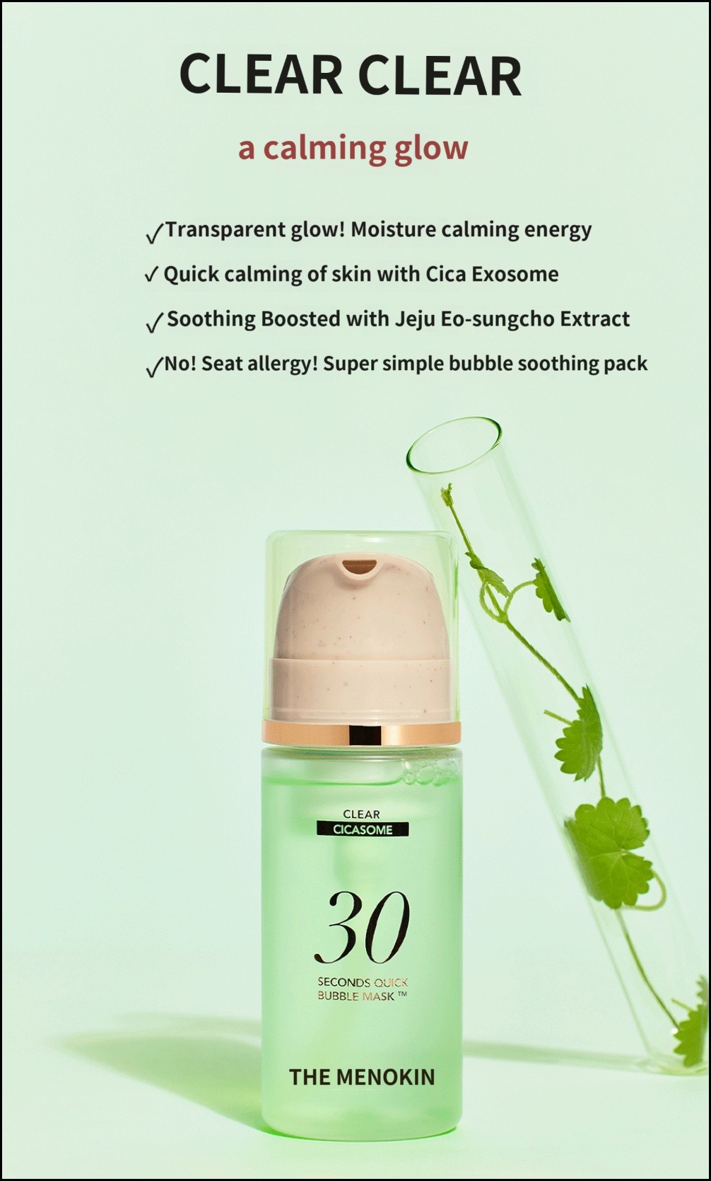 [MENOKIN] 30 Seconds Quick Bubble Mask | Shopee Brasil