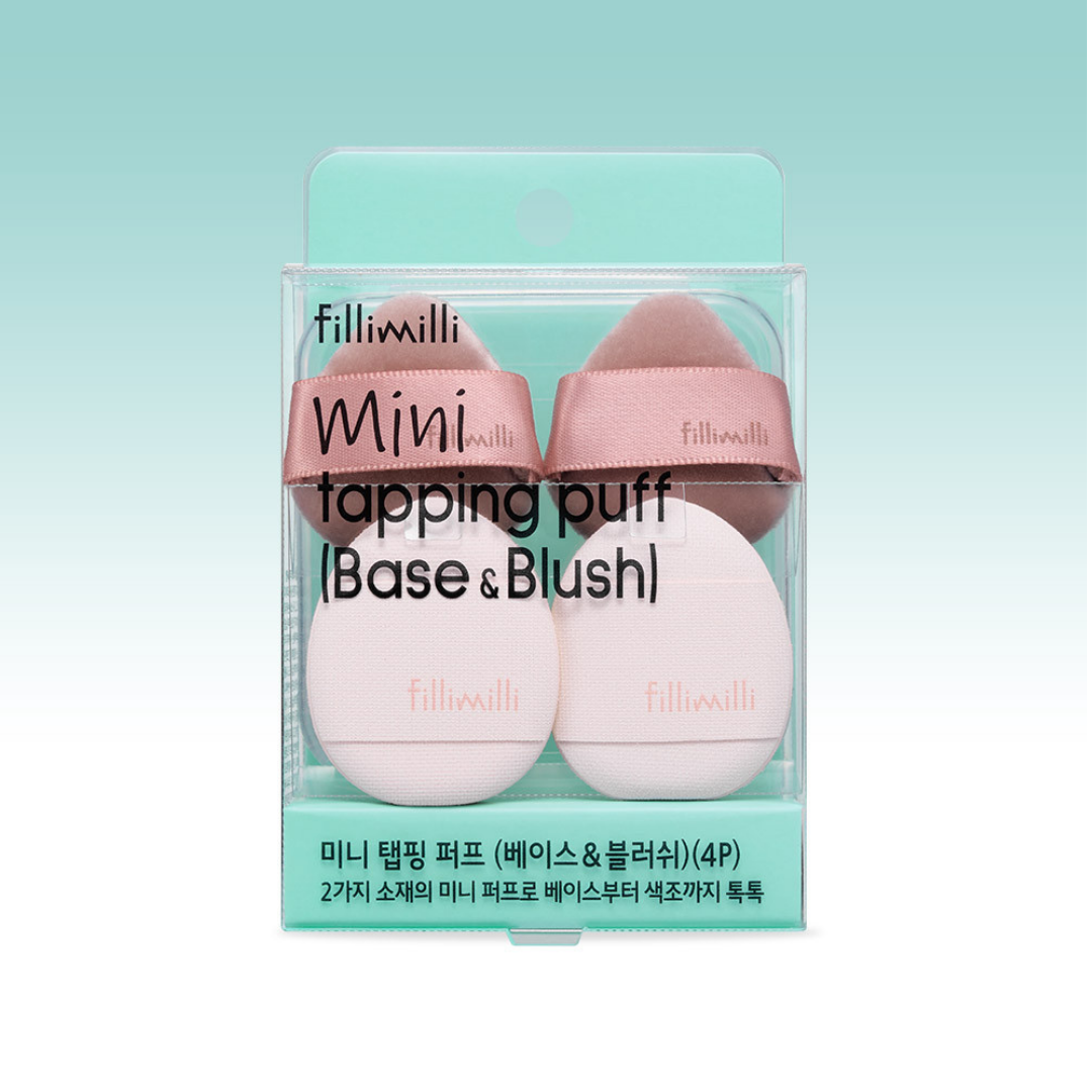 fillimilli Mini Tapping Puff (Base E Blush) 4P | Shopee Brasil