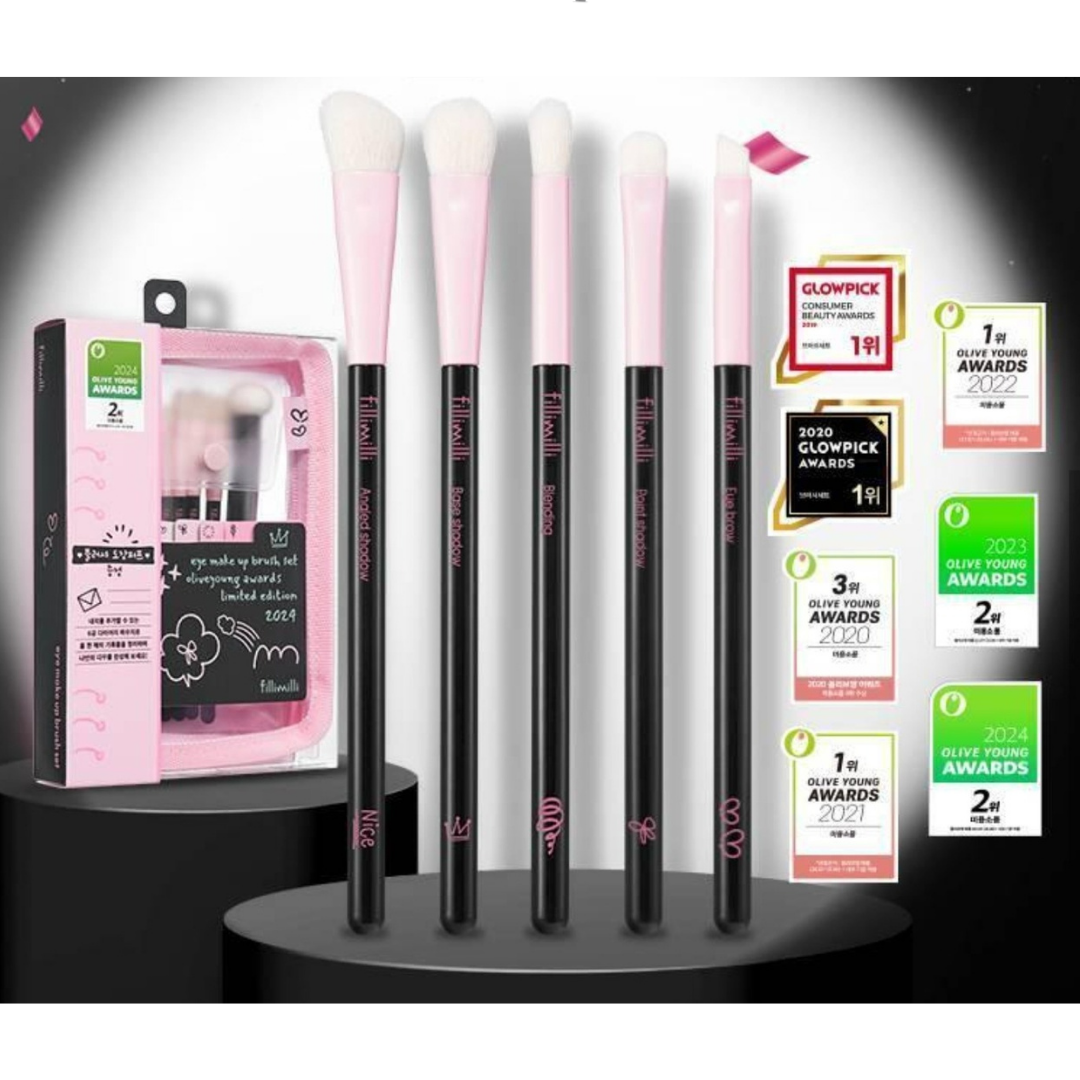 fillimilli Eye Makeup Brush Set | Shopee Brasil