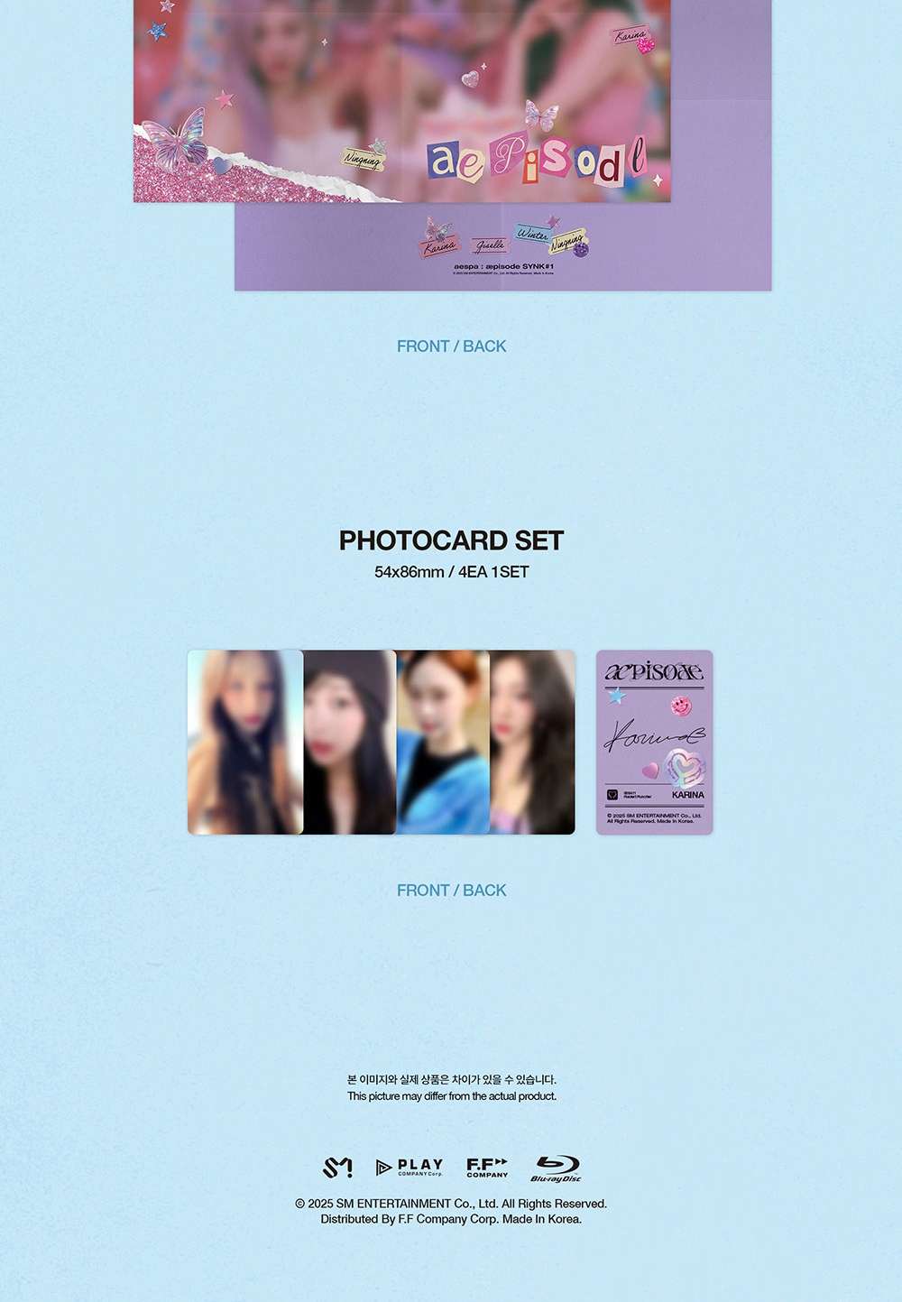 (Blu-ray) aespa [æpisode SYNK#1] (28th Feb.2025) | Shopee Brasil